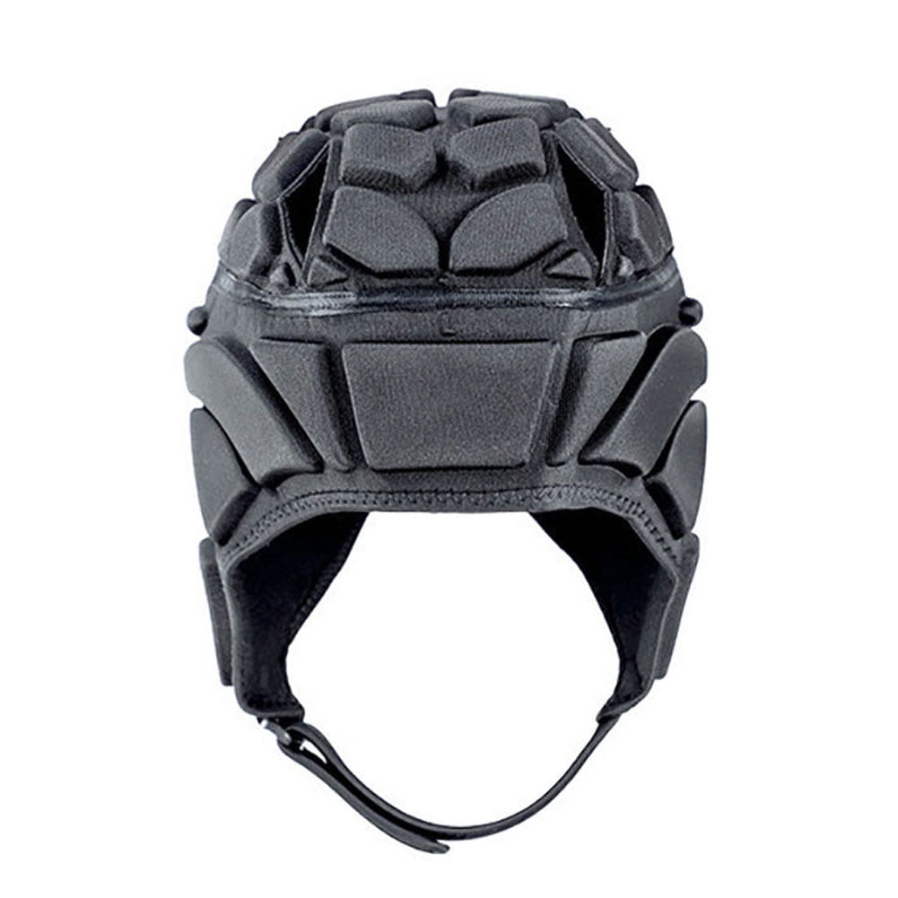 Naierhg Kids Adult Rugby Soccer Goalkeeper Helmet Thick EVA Goalie Head ...