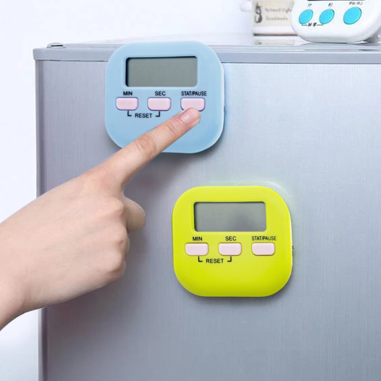 Naierhg Kitchen Timer Multi-purpose Precise Timing Large Screen LED ...