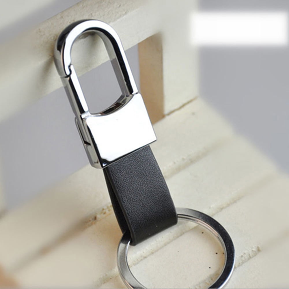 Naierhg Men Fashion Simple Cool Faux Leather Strap Keyring Keychain Key ...