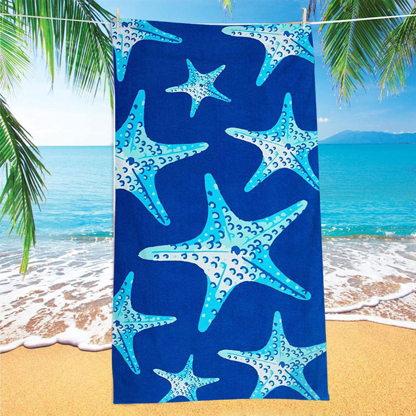 Naierhg Outdoor Towel Monogrammed Vivid Embroidery Quick Drying Not ...