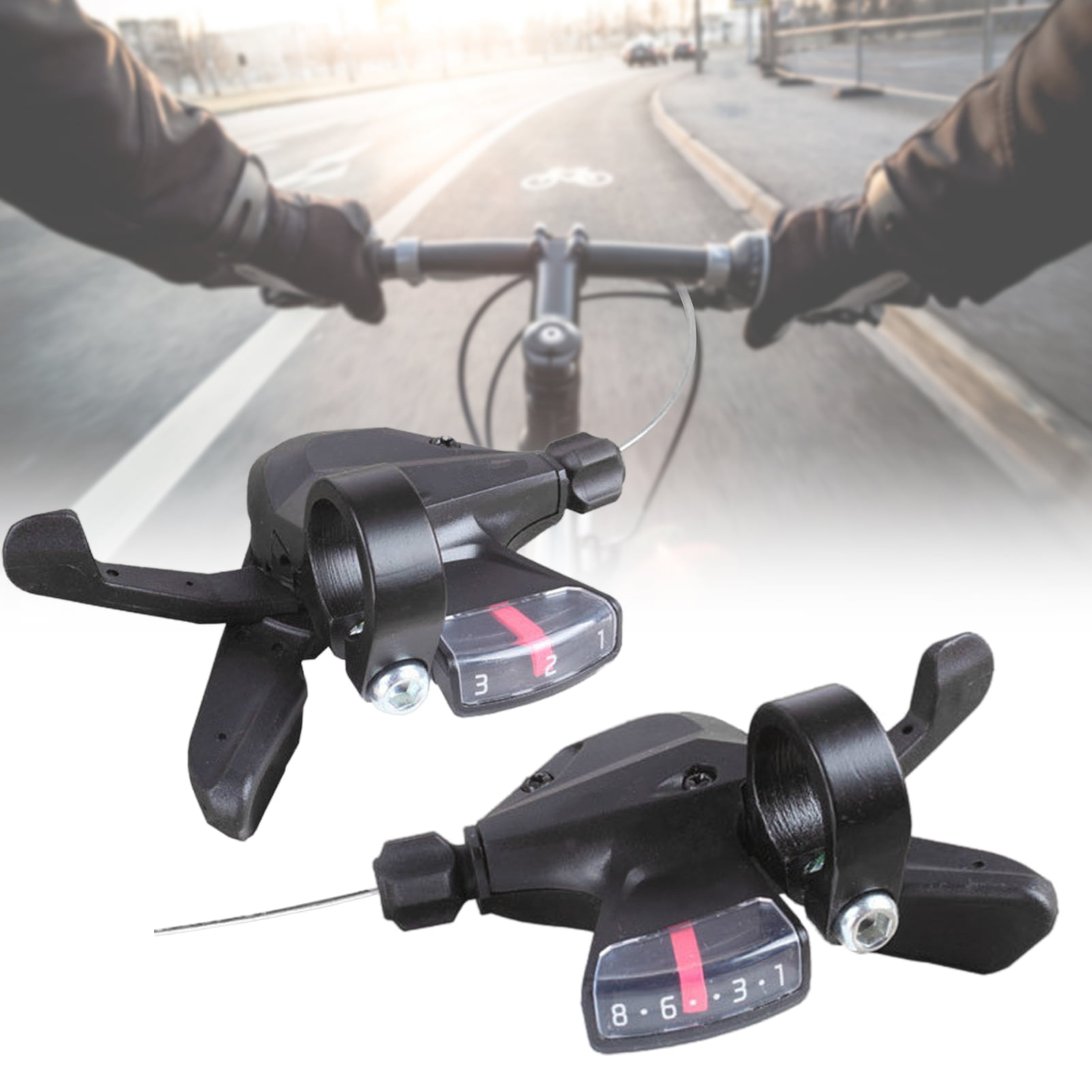 Naierhg SL-M310 Derailleurs Aluminum Alloy Cycling 3x8 Speed Trigger ...