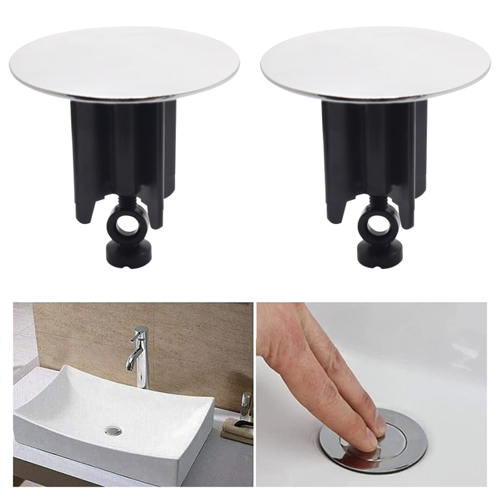 Naierhg Sink Strainer Height Adjustable Sink Plug Easy Installation ...