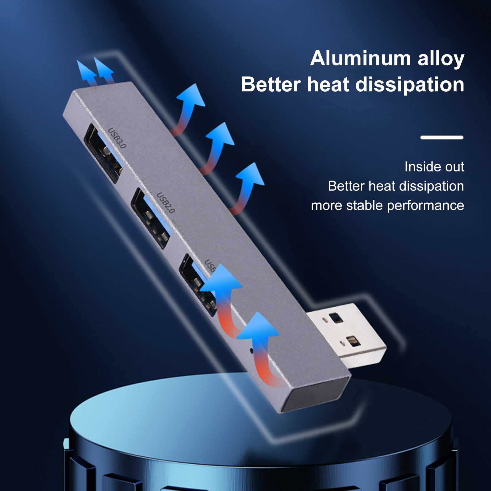 Naierhg USB Docking Station 3 in 1 Multifunctional High Speed Multi ...