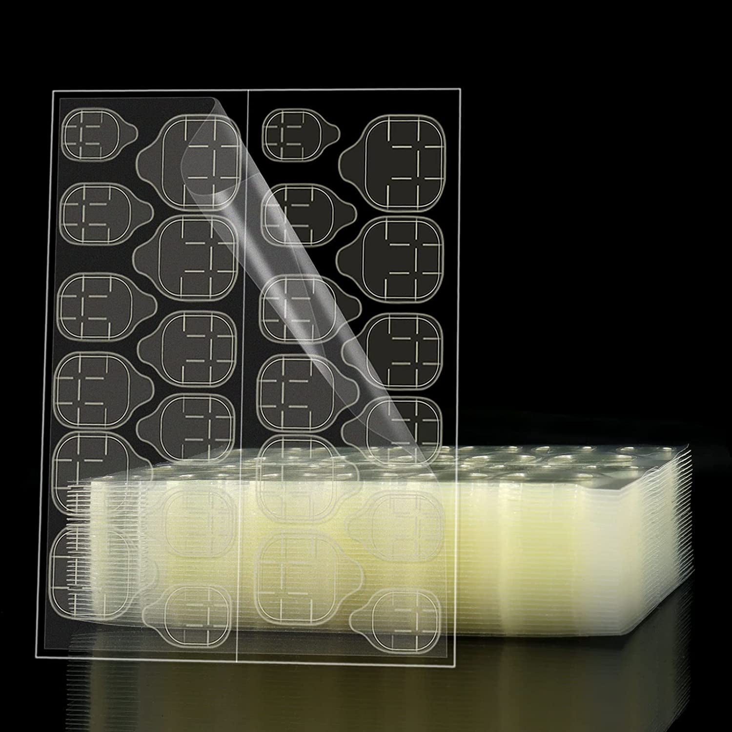 Nail Adhesive Tabs, Ultrathin Breathable Fake Nail Glue Stickers, 720 ...