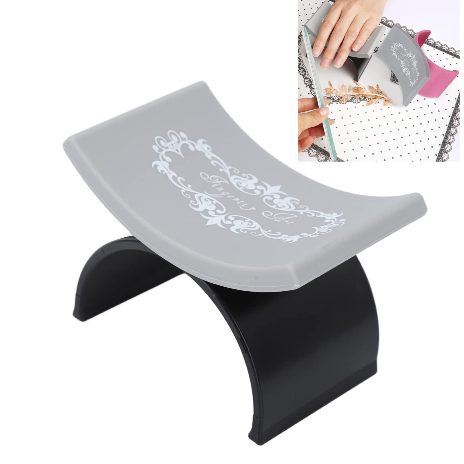 Nail Arm Rest, Arm TMA2 Rest for Nails Cushion, U Shape Silicone ...