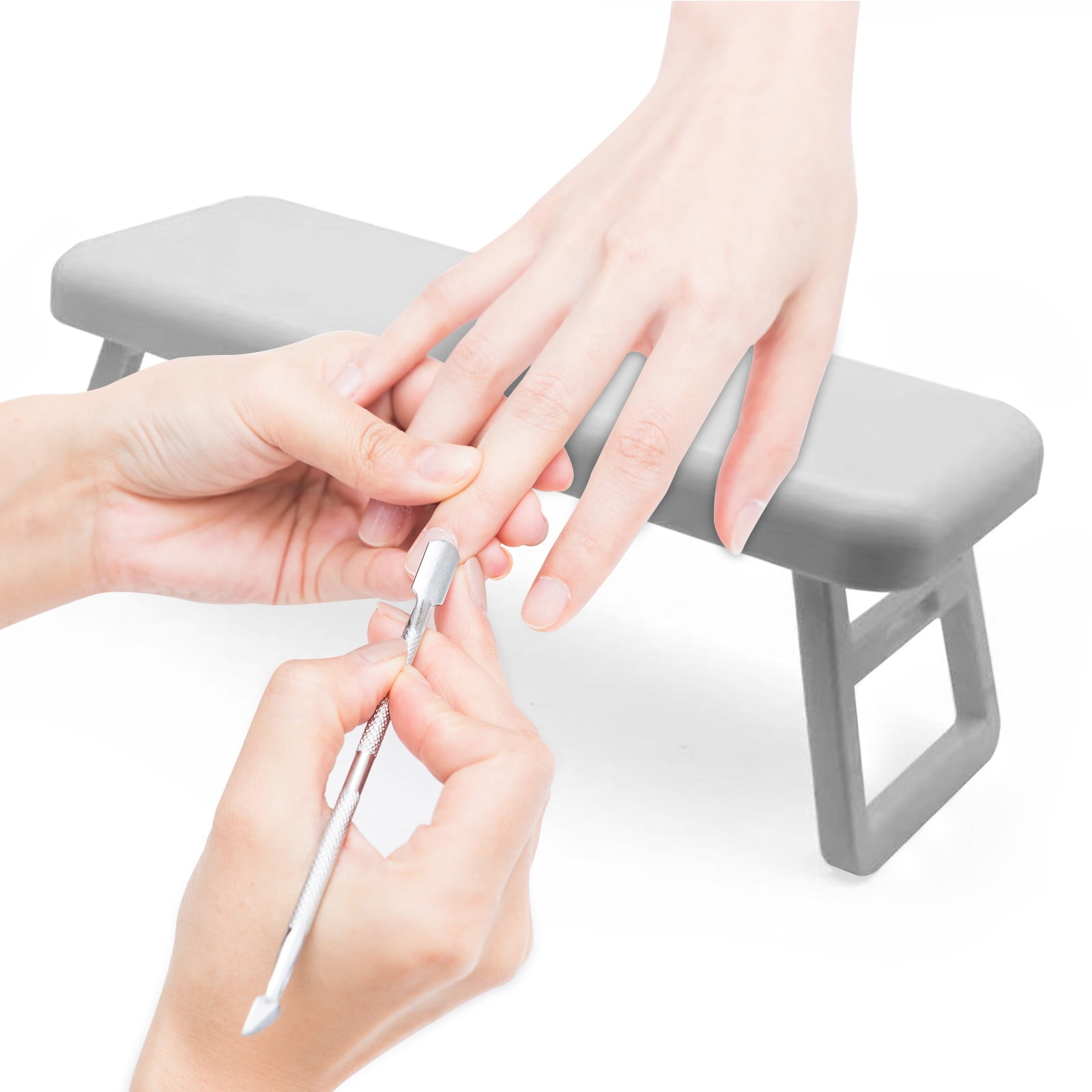 Nail Arm Rest Foldable Plastic Nail Hand Rest Pillow for Acrylic Nails ...