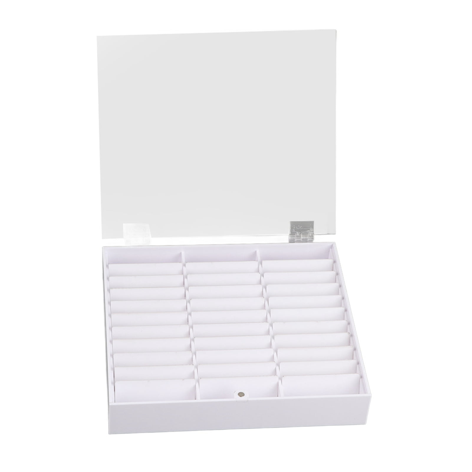 Nail Art Decoration Container Empty Nail Tips Storage Box Fake Nail ...