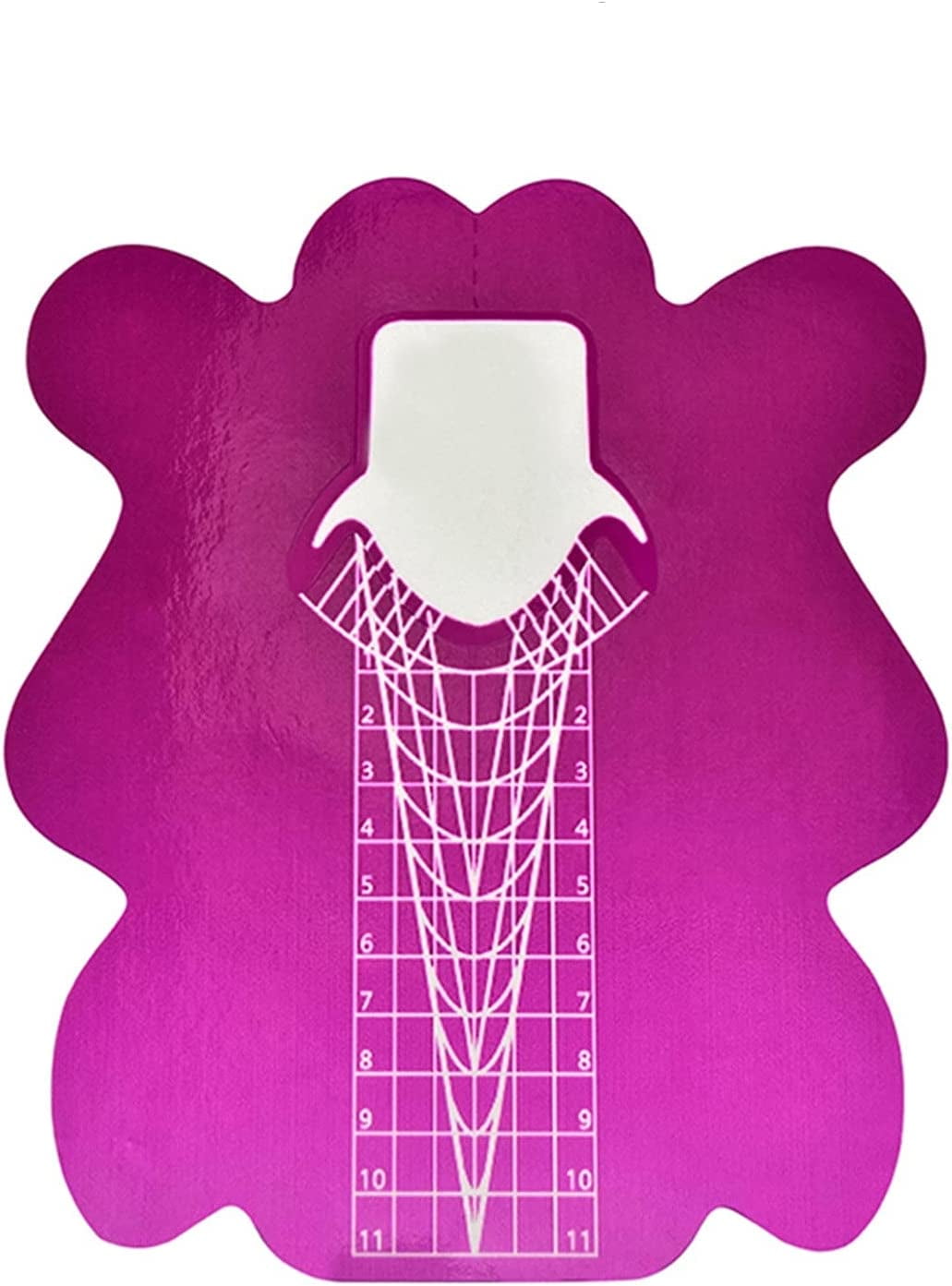 Nail Art Forms Sticker, 100/300/500 Pcs Square/Rhombus/Stiletto Shape ...