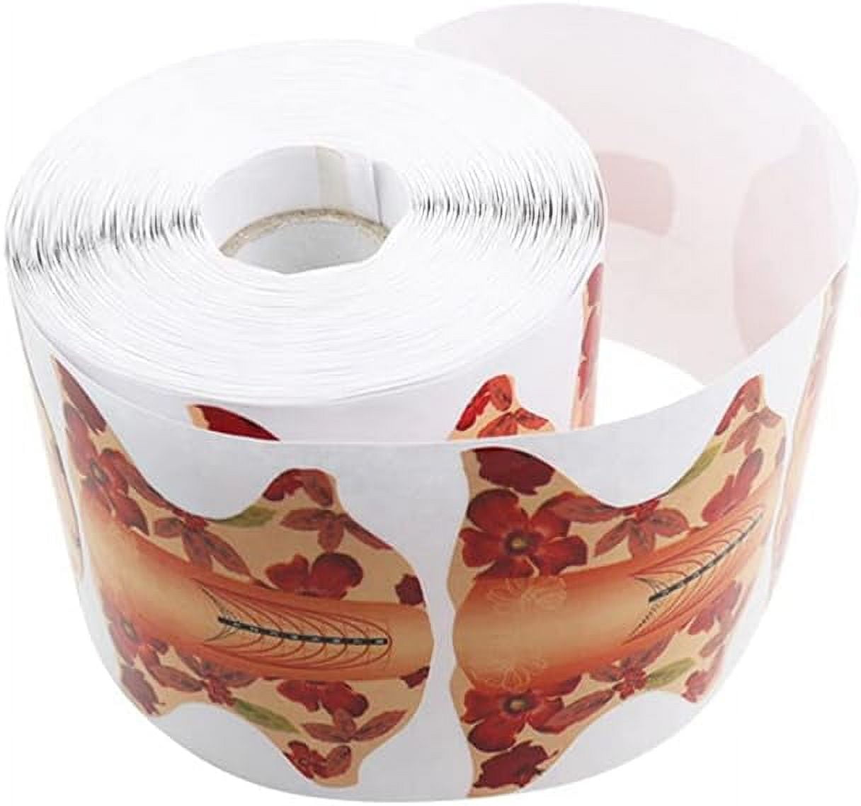 Nail Art Forms Sticker, 500pcs Nail Forms Maple Leaf Shaped Nail Art ...