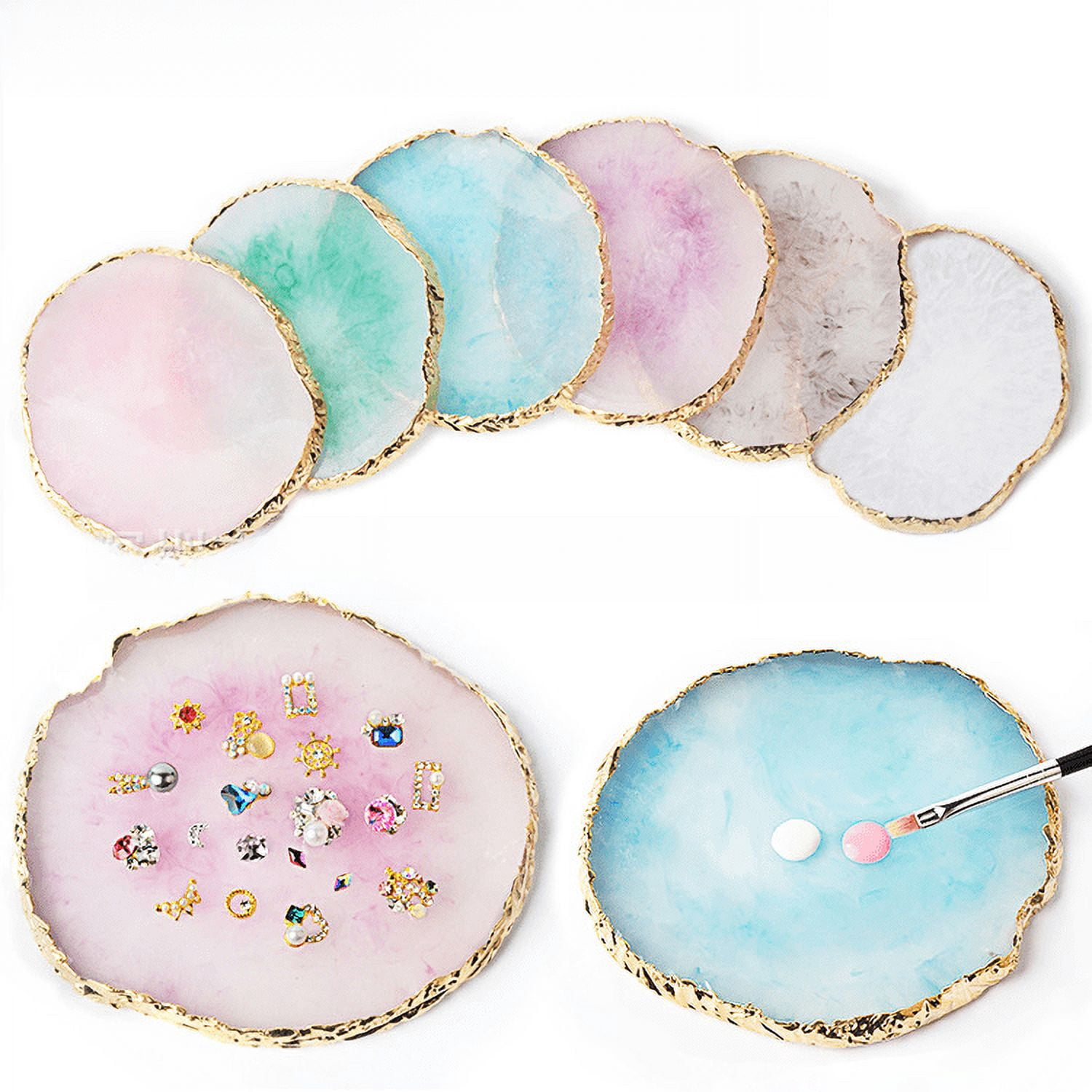 Nail Art Japanese Crystal Color Palette Agate Phnom Penh Color Palette ...