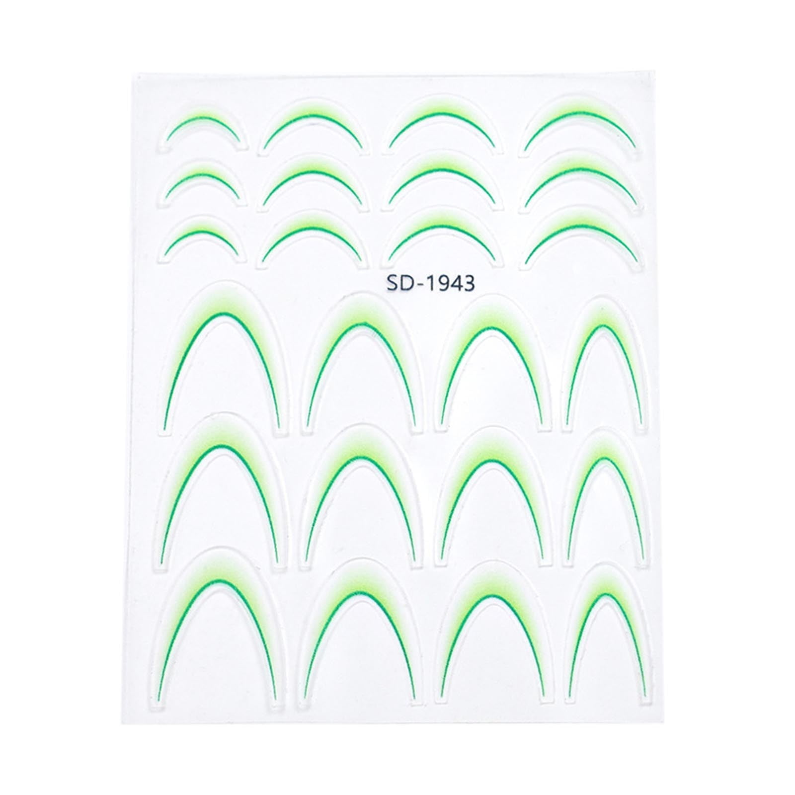 Nail Art Kit, New Makeup & Nails, from $5, Nail Gradient French Sticker ...