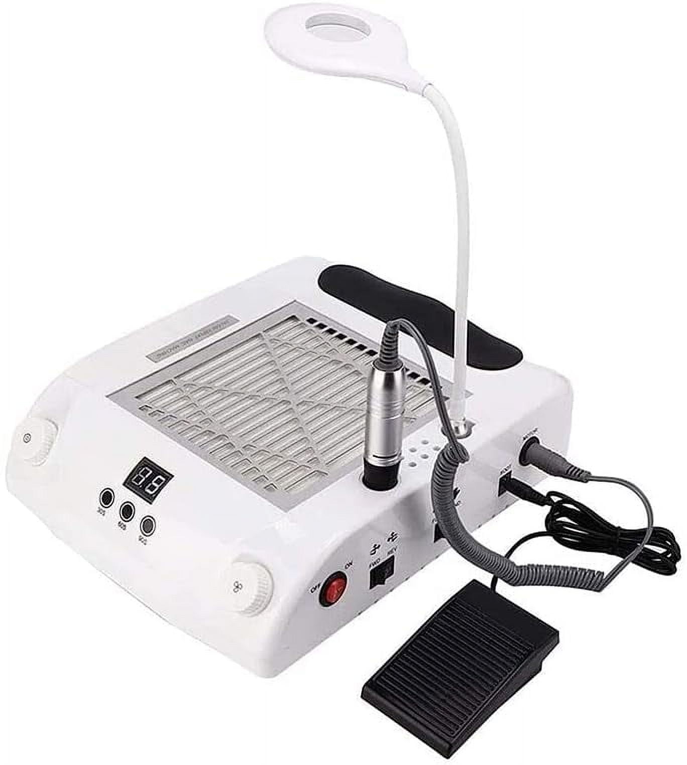 Nail Art Lamp,6-in-1 Professional Nail Drill Machine, Nail Curing Light ...