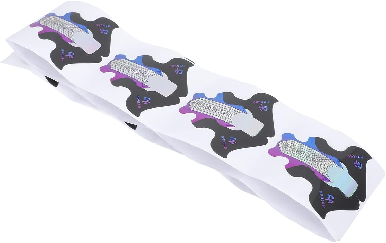 Nail Art Stickers 300pcs Extra Form Tips Size Extension Art Curve ...