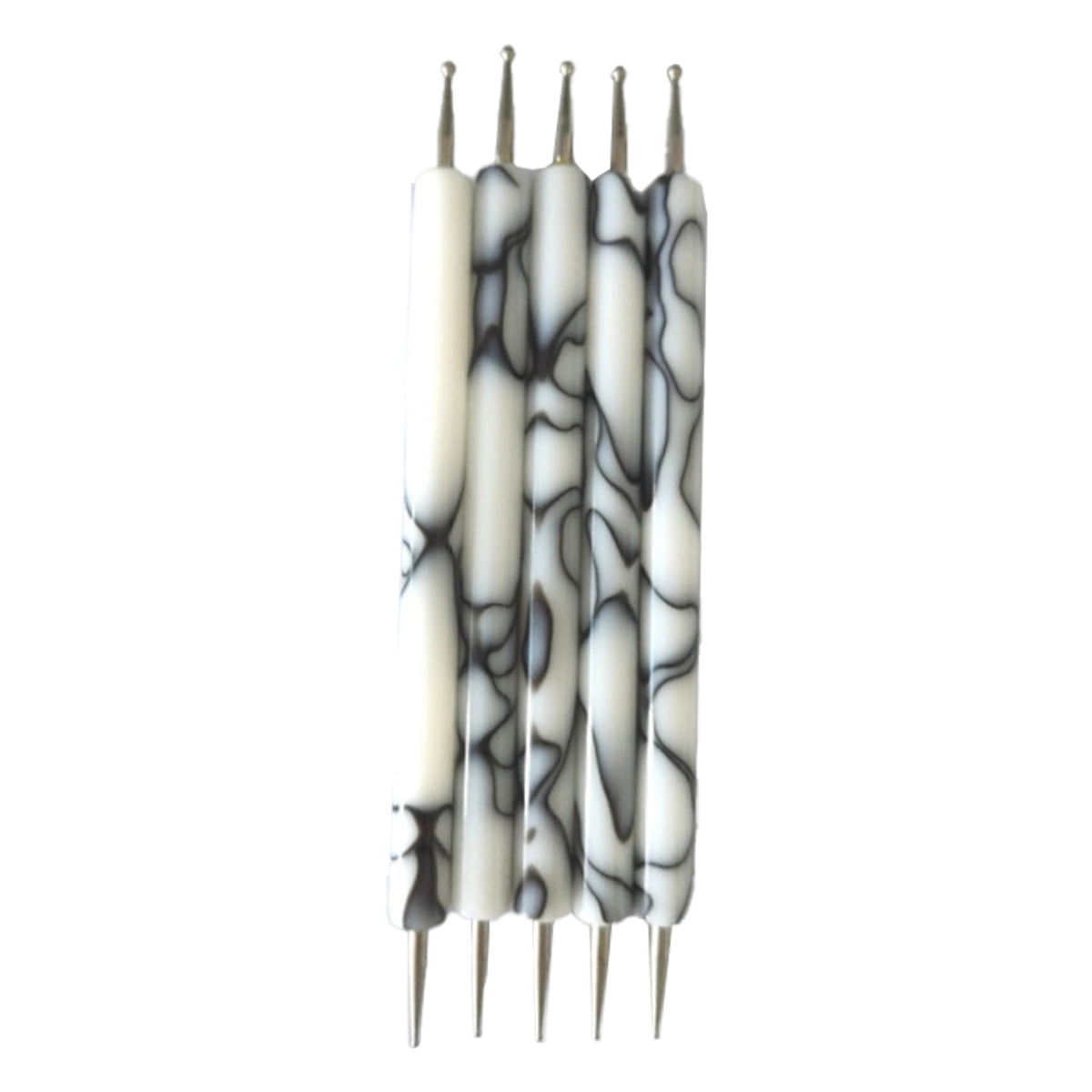 Nail Art Stippling Tool Trace Pen, Embossing Pen With Double Size Ball ...