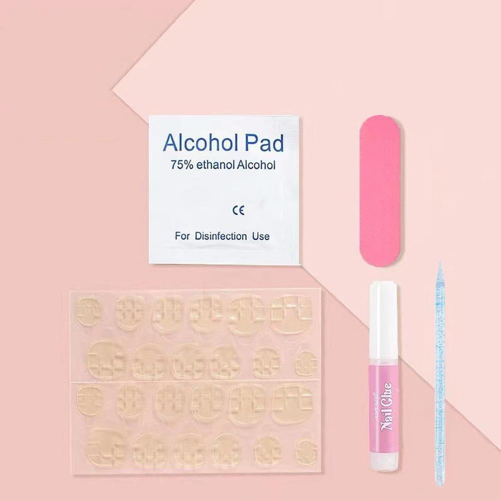 Nail Art Tool Kit Nail Jelly Glue DIY Set File Strip For Beginner New ...