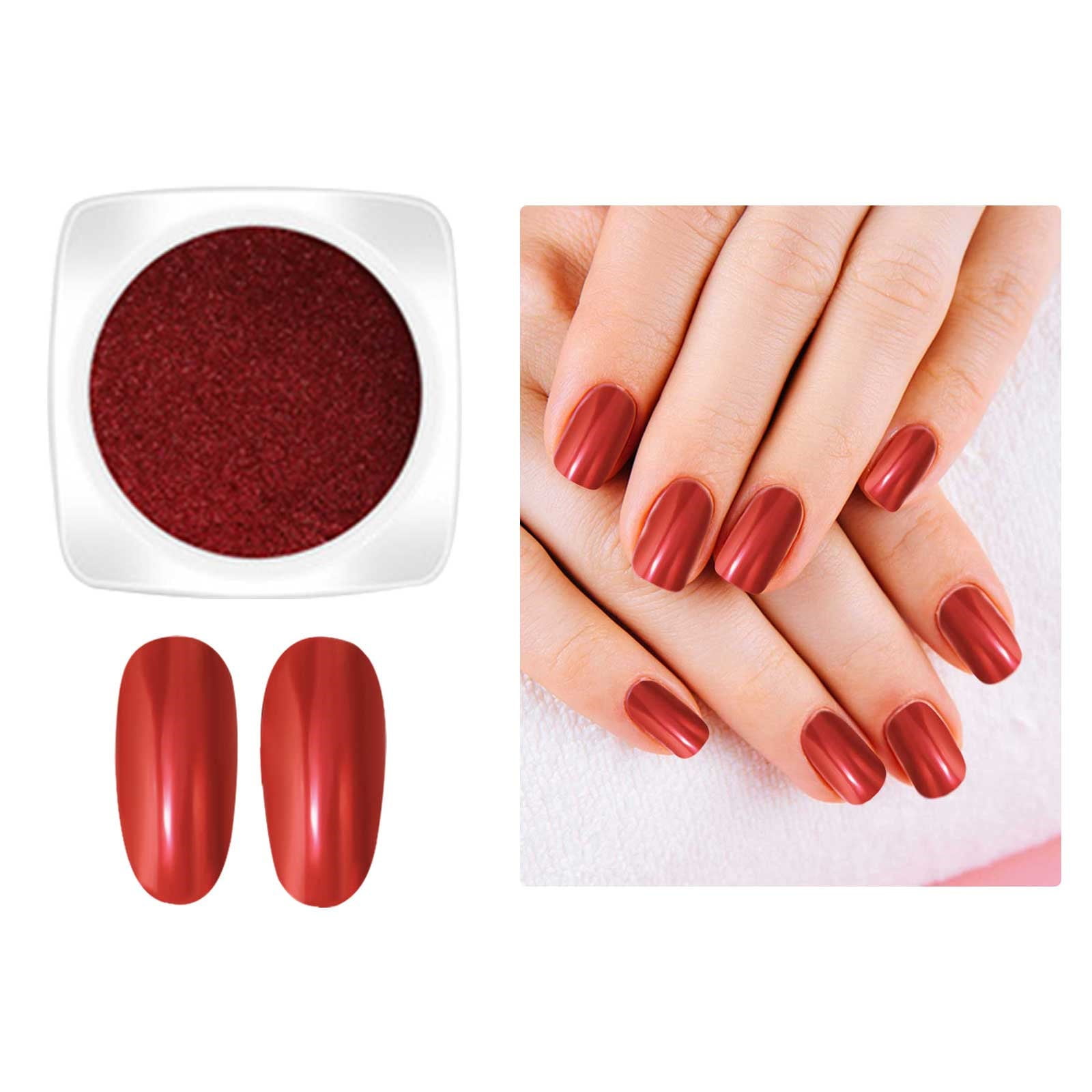 Nail Arts Powder Powder Metal Pigment Powder Nail Arts Decoration ...