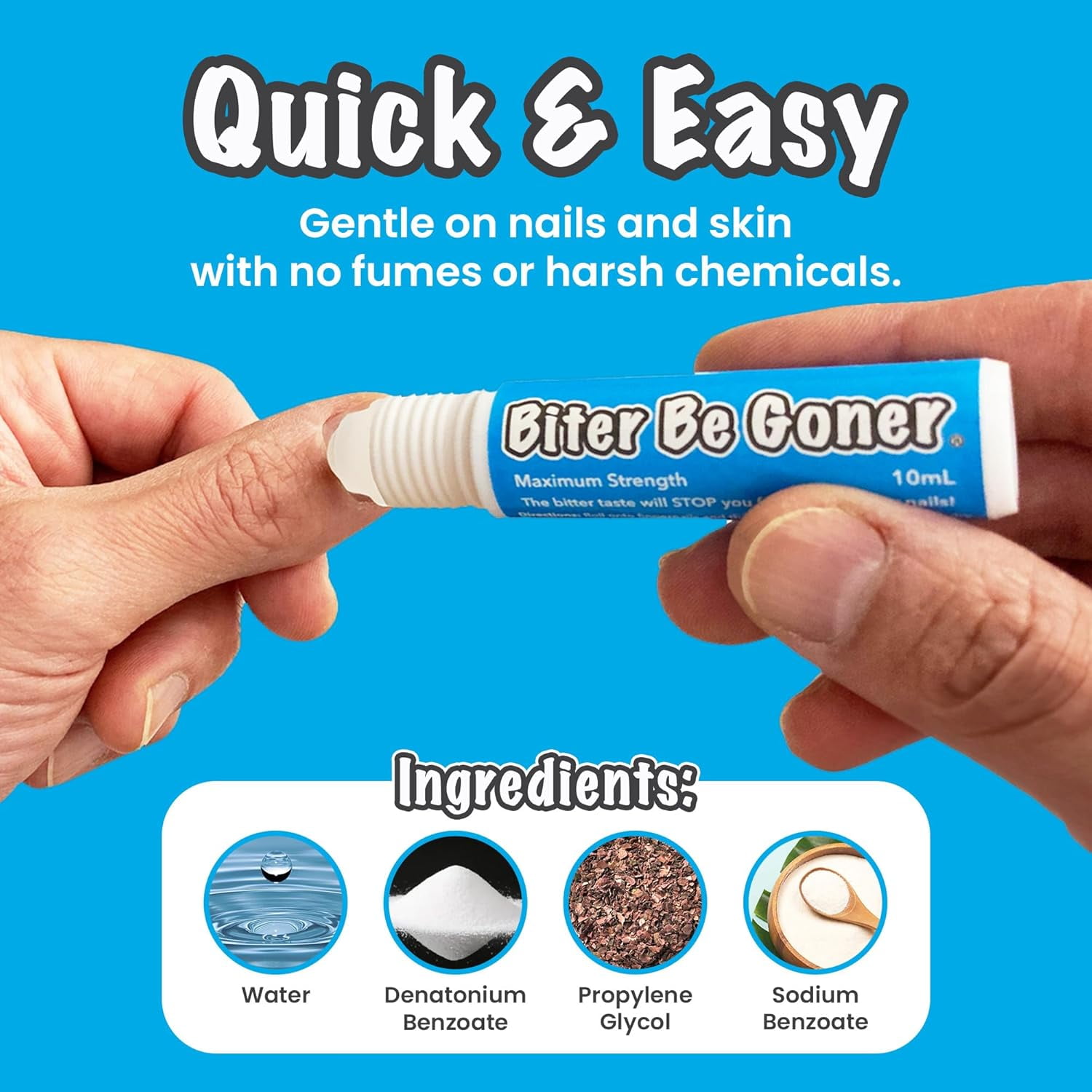 Nail Biting Deterrent, Nail Biting Treatment for Kids and Adults, Nail ...