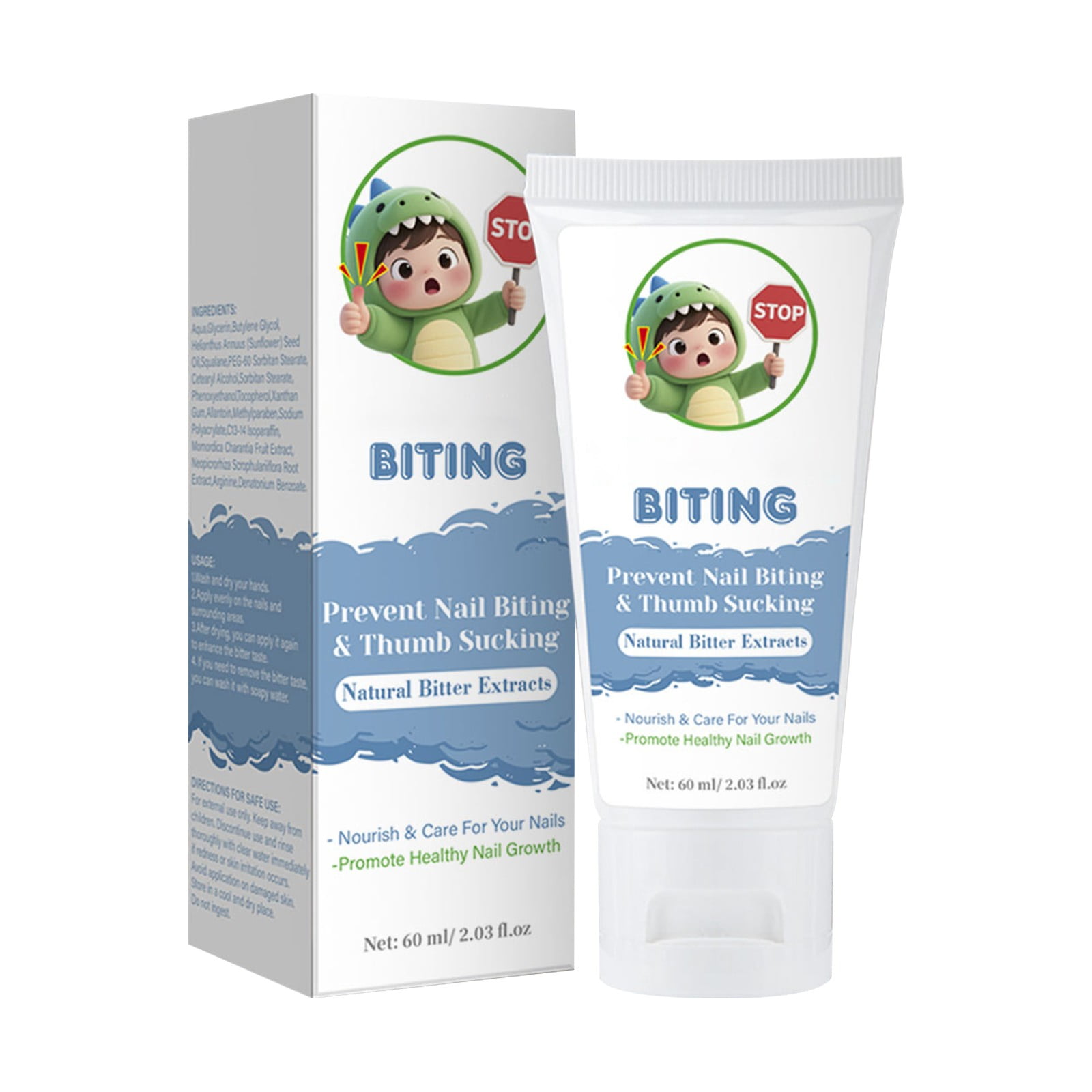 Nail Biting Treatment for Kids, Nail Biting Prevention, No Bite Cream ...
