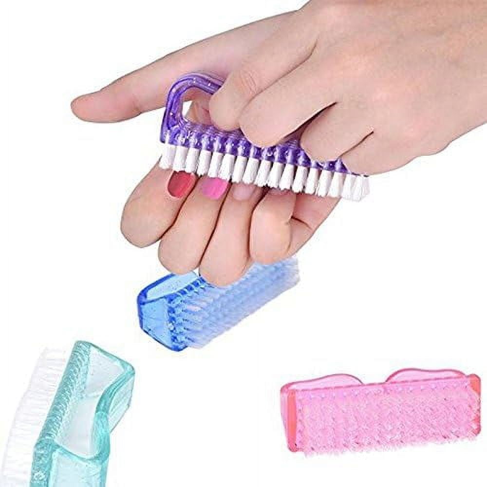 Nail Brush (4-Pack) - Nail Hand Scrubbing Cleaning Brush - Finger Nails ...
