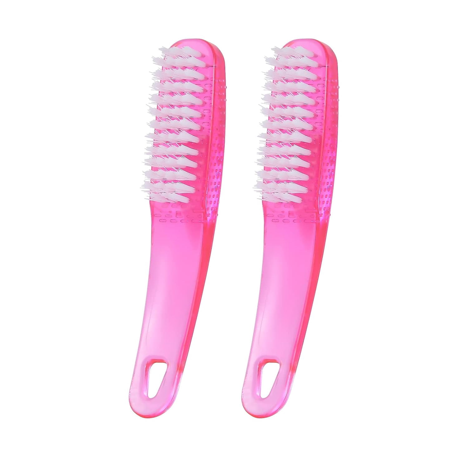Nail Brush for Cleaning Fingernails PInk, 2 Pack Hand Scrub Cleaning ...
