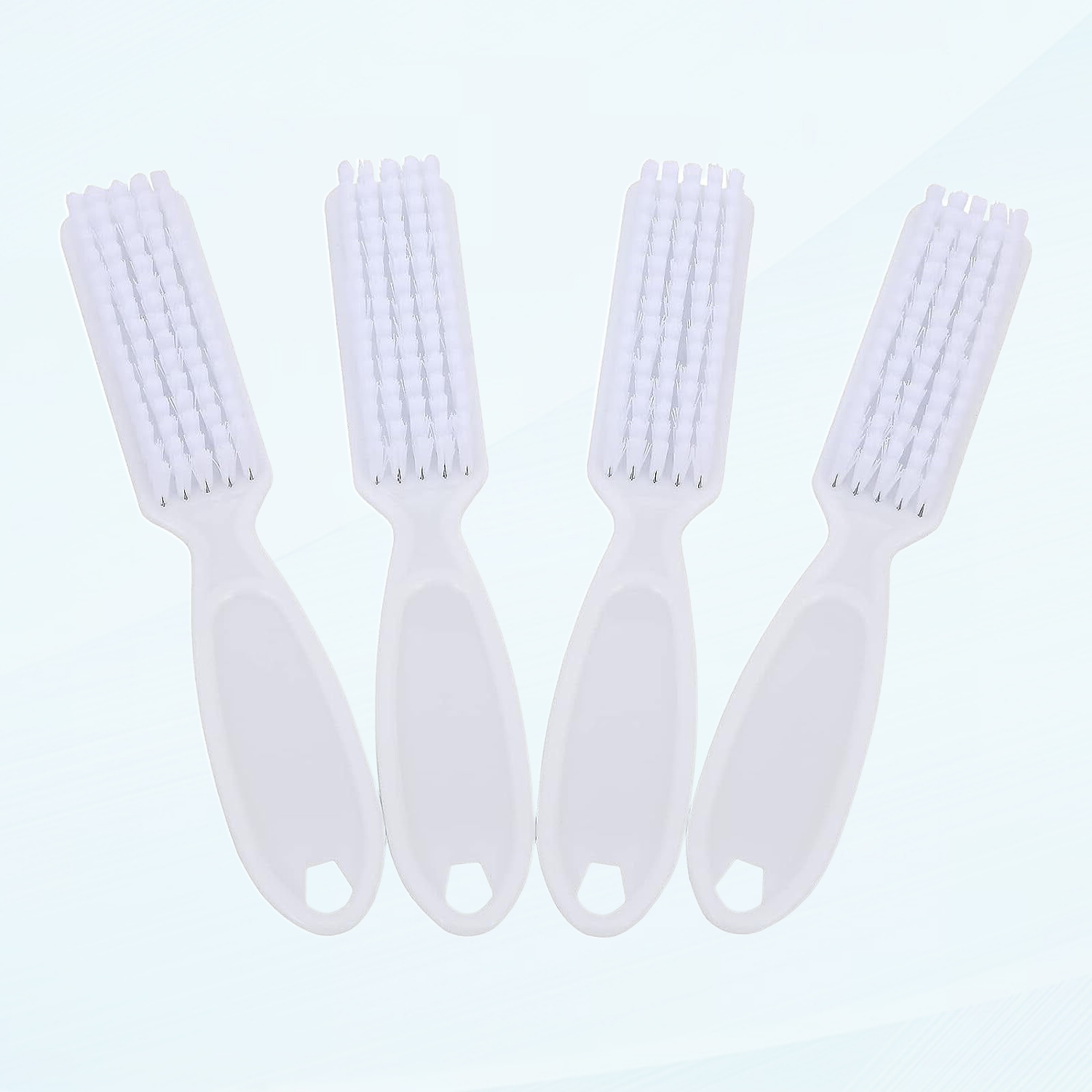 Nail Brush Fingernail Cleaner, 4 Pack Hand Scrub Cleaning Brush Plastic ...