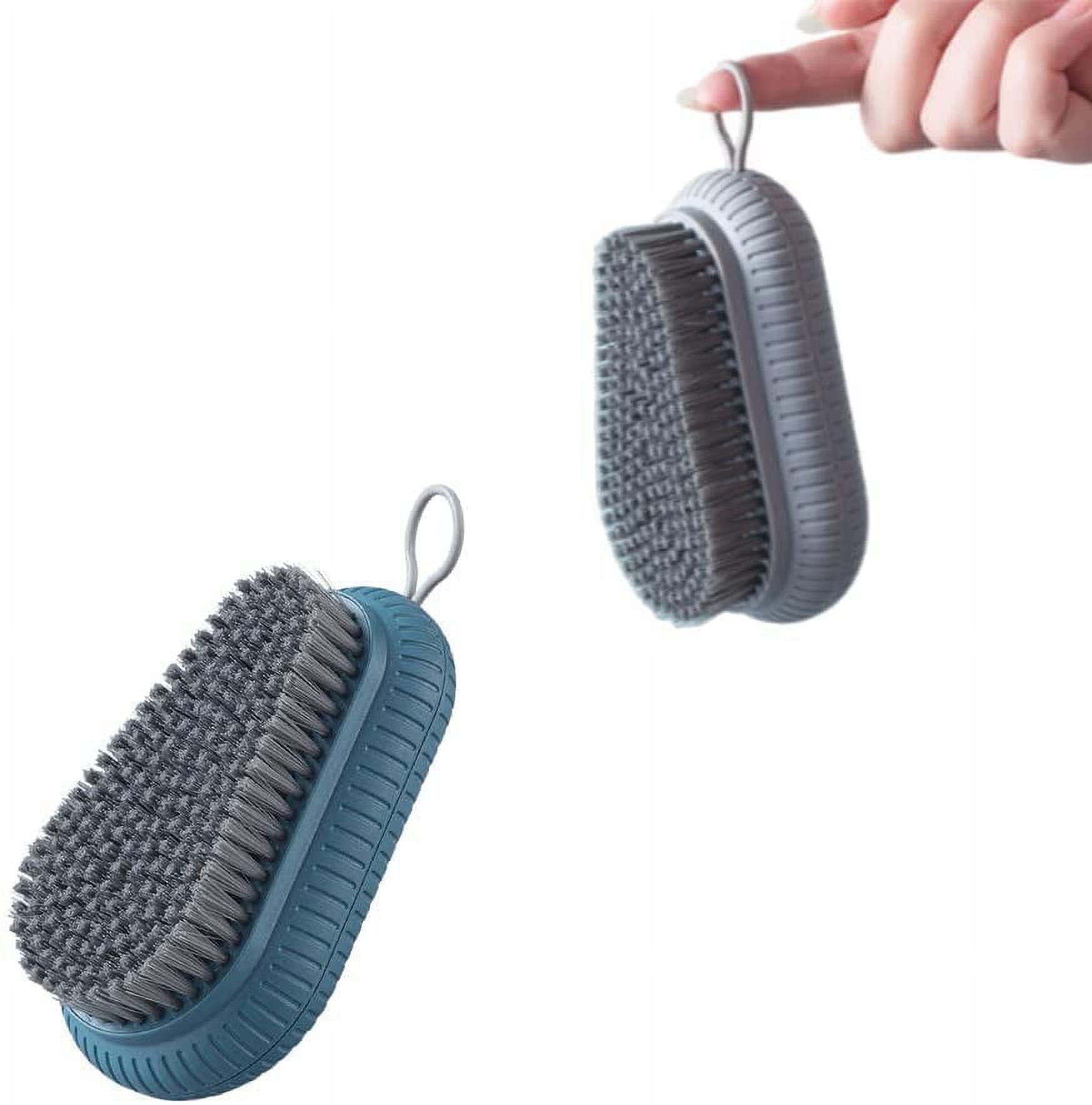 Nail Brush Heavy Duty, 2pcs Non-Slip Fingernail Scrub Brush Set Durable ...