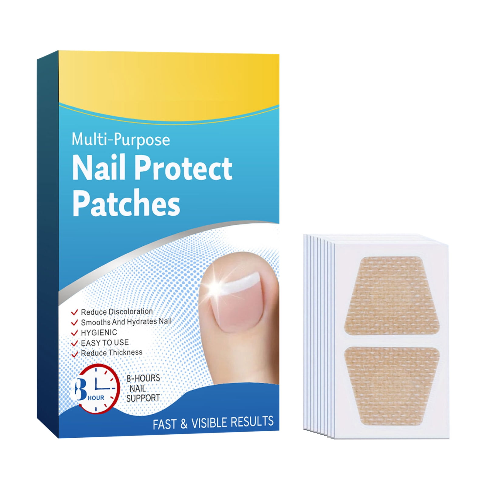 Nail Care Patches Soften Stratum Corneum Rotten Nails Treatment 72 ...