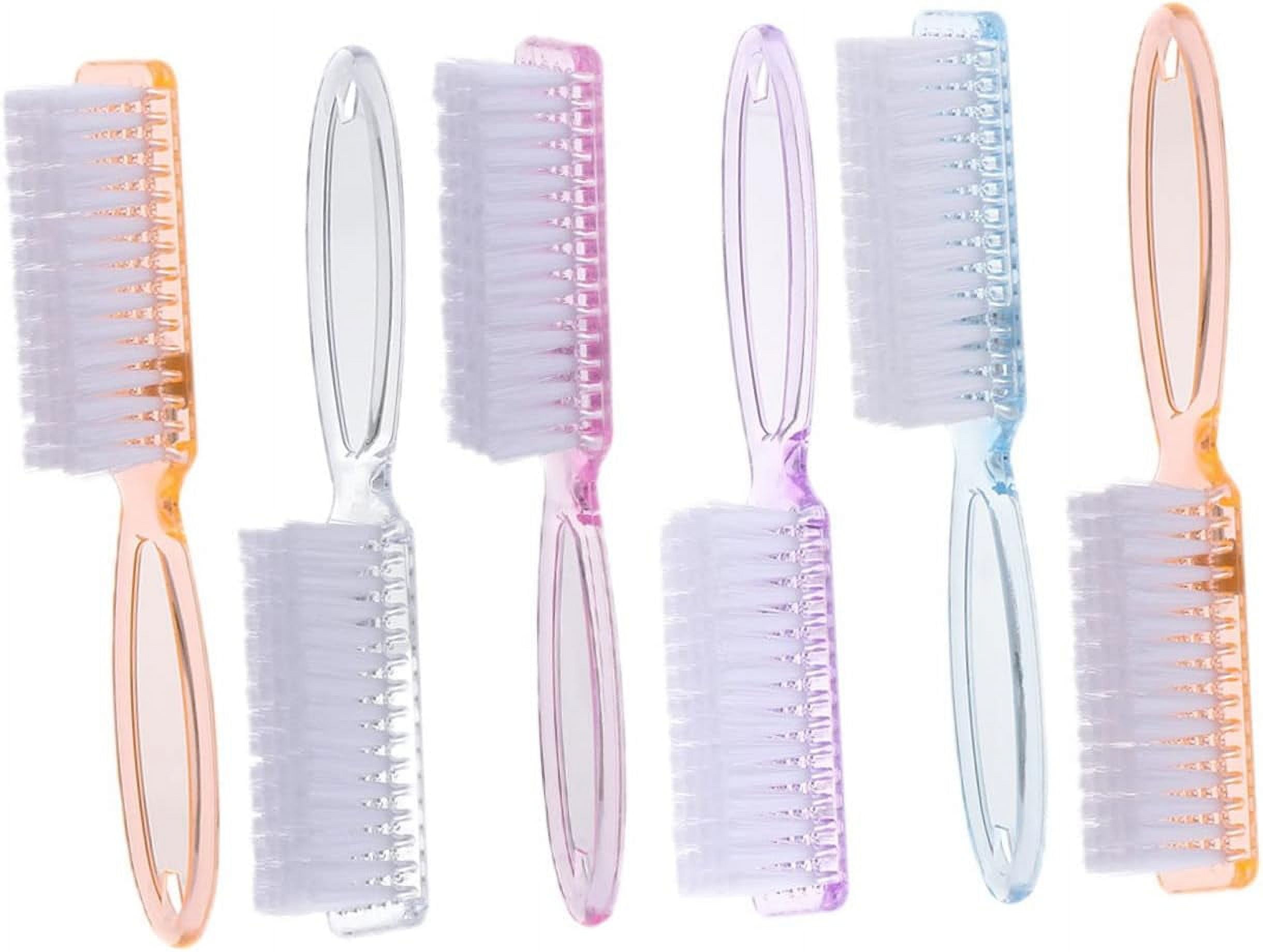 Nail Cleaning Brushes 6pcs Nail Painting Kit Pedicure Set Nail Clean up ...