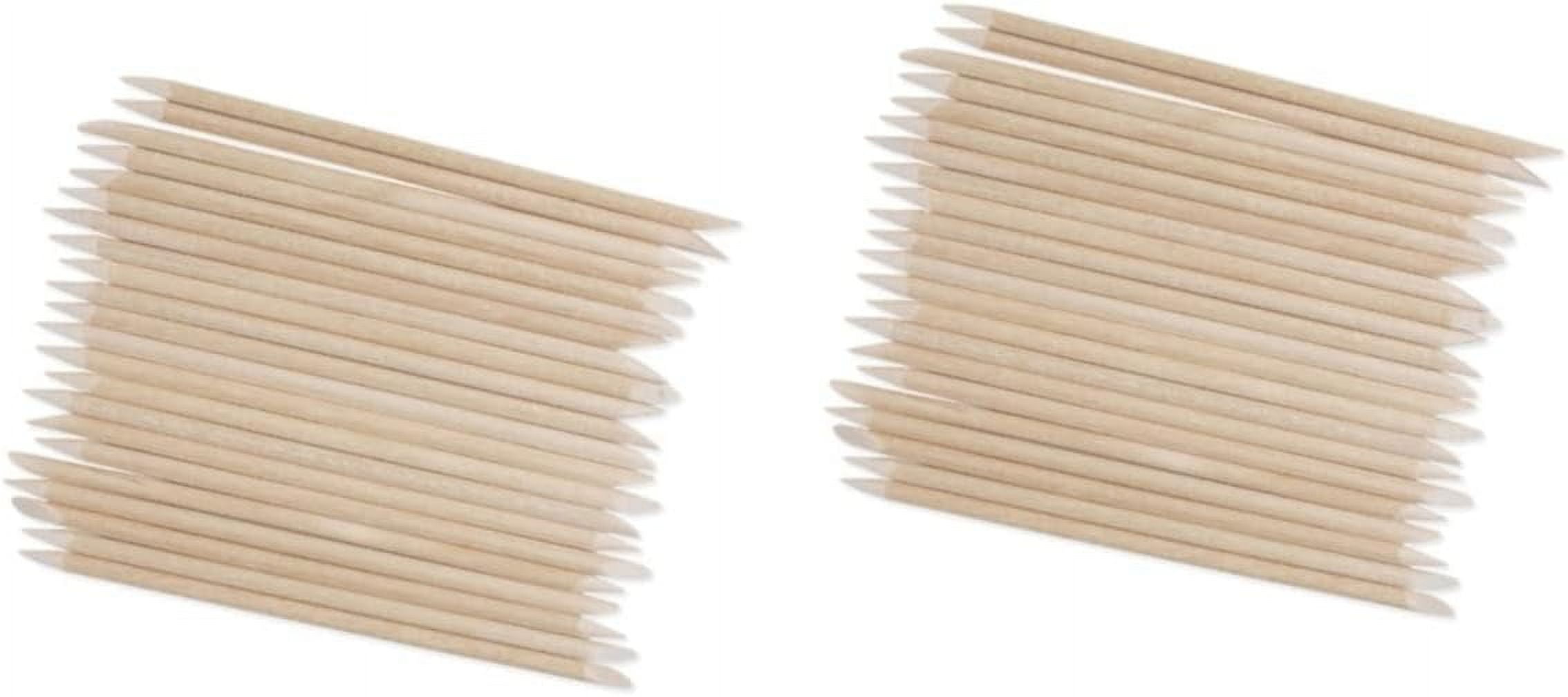 Nail Cleaning Stick Pick Metal 200 Pcs Metal Nail Art Dead Skin Pushers ...