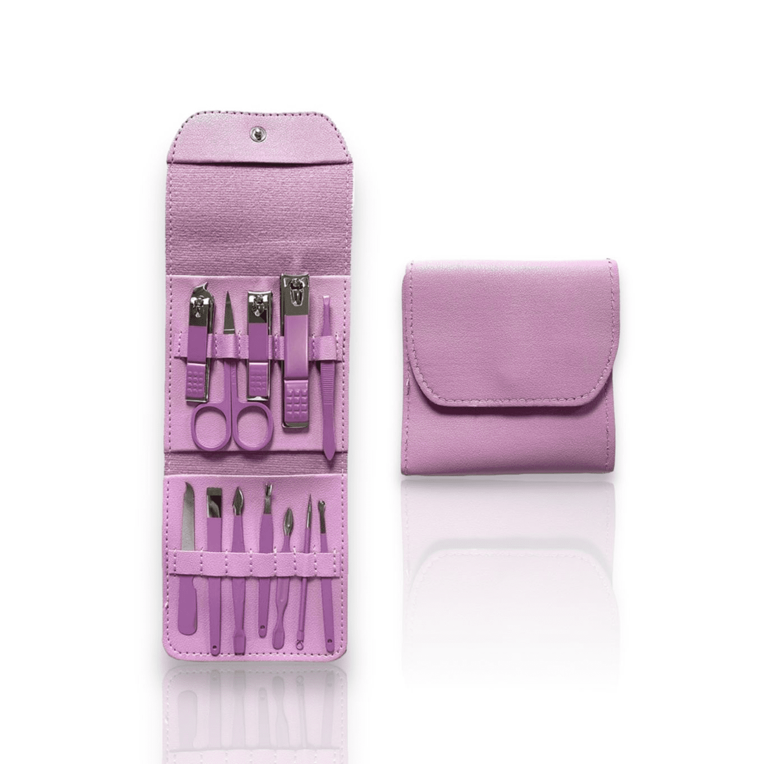 Nail Clipper and Facial Care Tool Set- 12 in 1 Piece Manicure, Pedicure ...