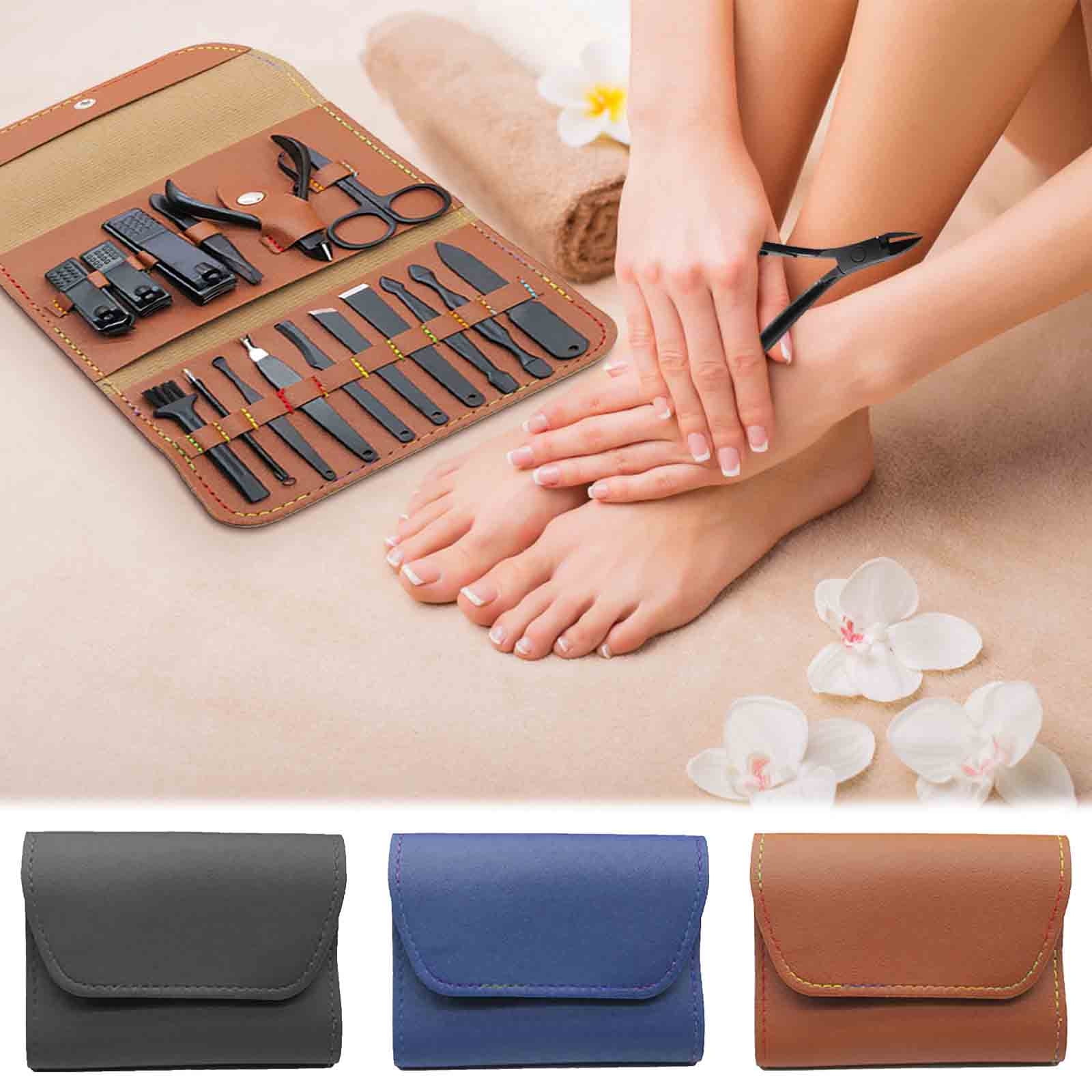 Nail Clipper Set 16pcs | Stainless Steel Manicure Pedicure Tools Kit ...