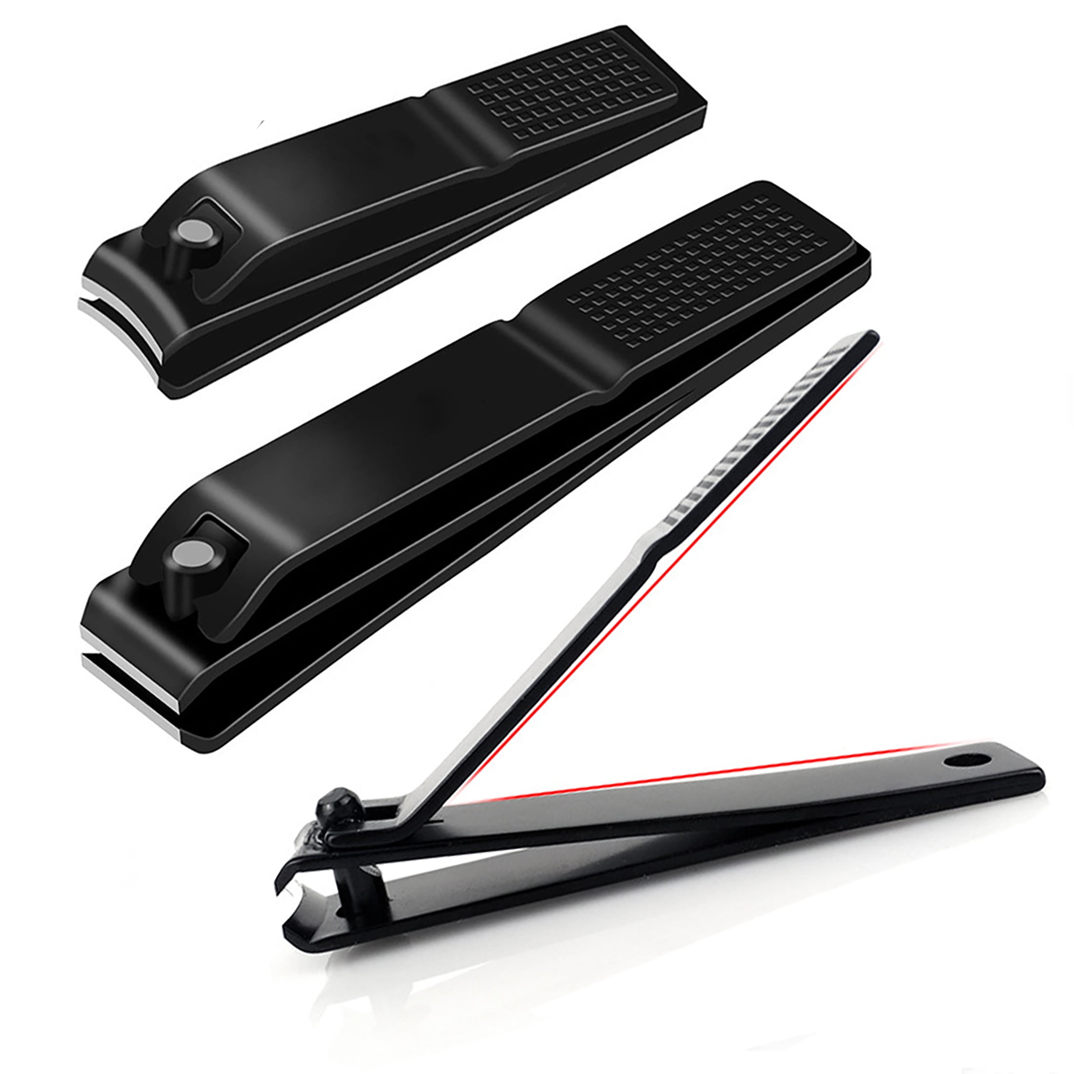 Nail Clipper Set,Premium Stainless Steel Ultra Sharp Sturdy Fingernail ...