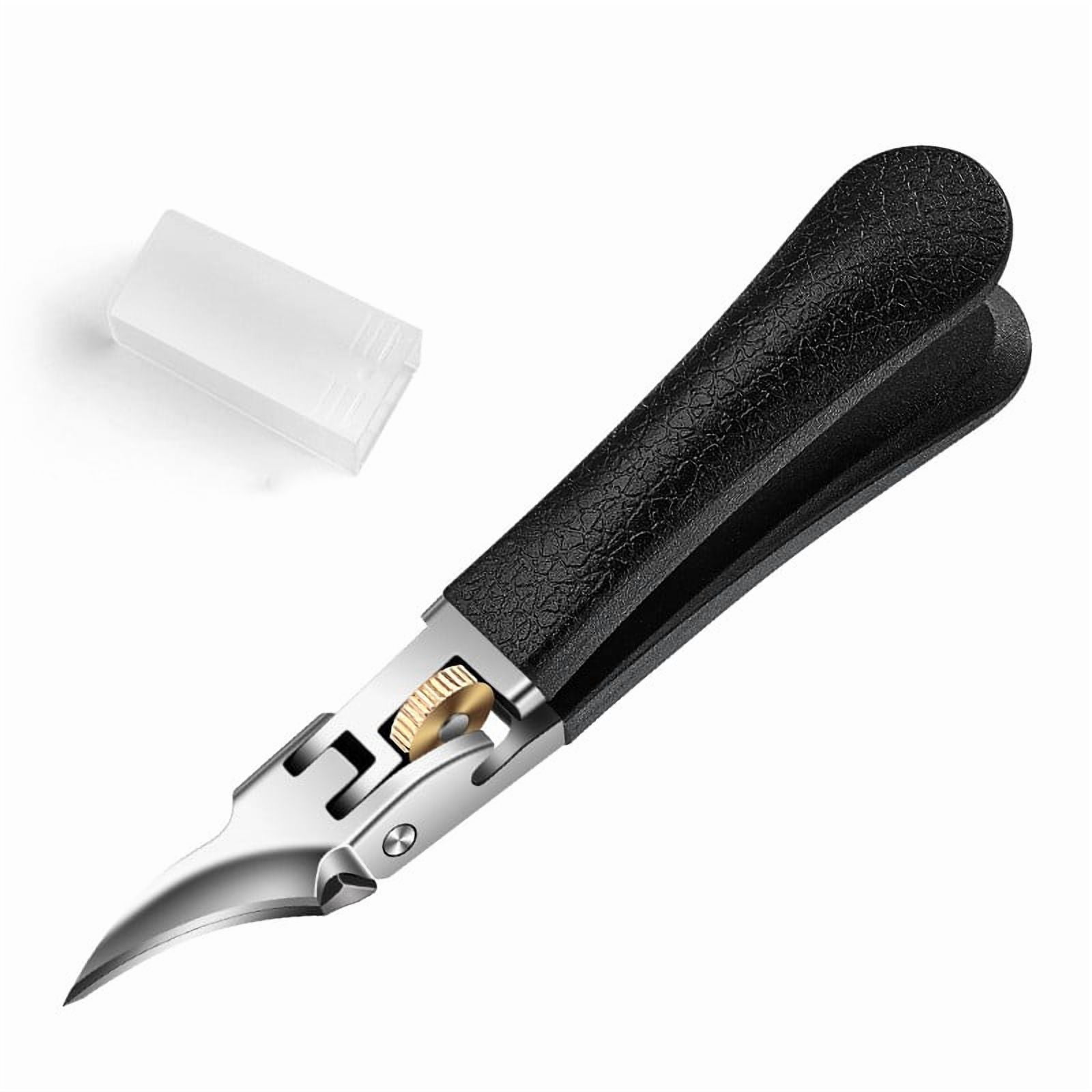Nail Clipper with Catcher, Heavy-Duty Toenail Clipper for Thick Nails ...