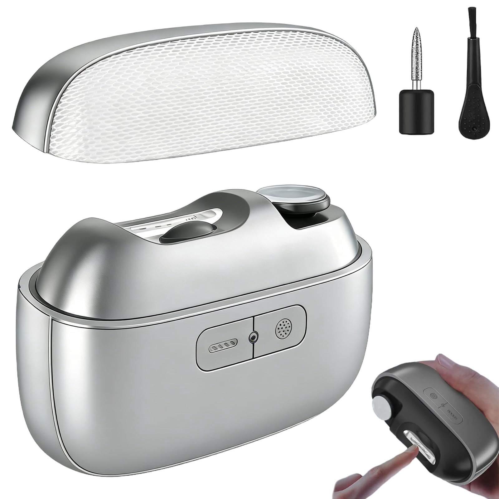Nail Clippers - 3-in-1 Automatic Electric Nail Clippers for Seniors ...
