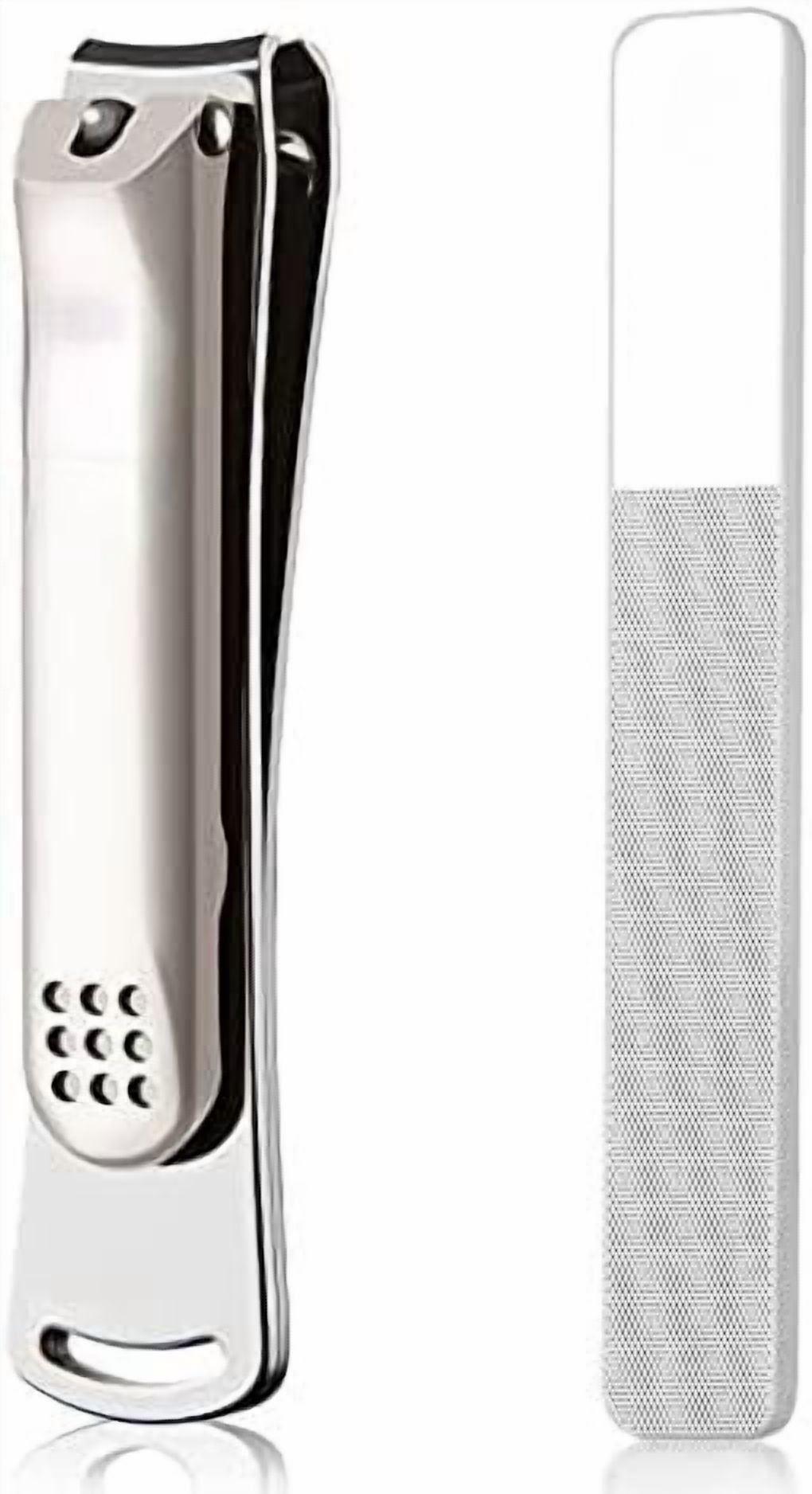 Nail Clippers Curved Blades Fingernail Cut Nippers Manicure Scissors ...