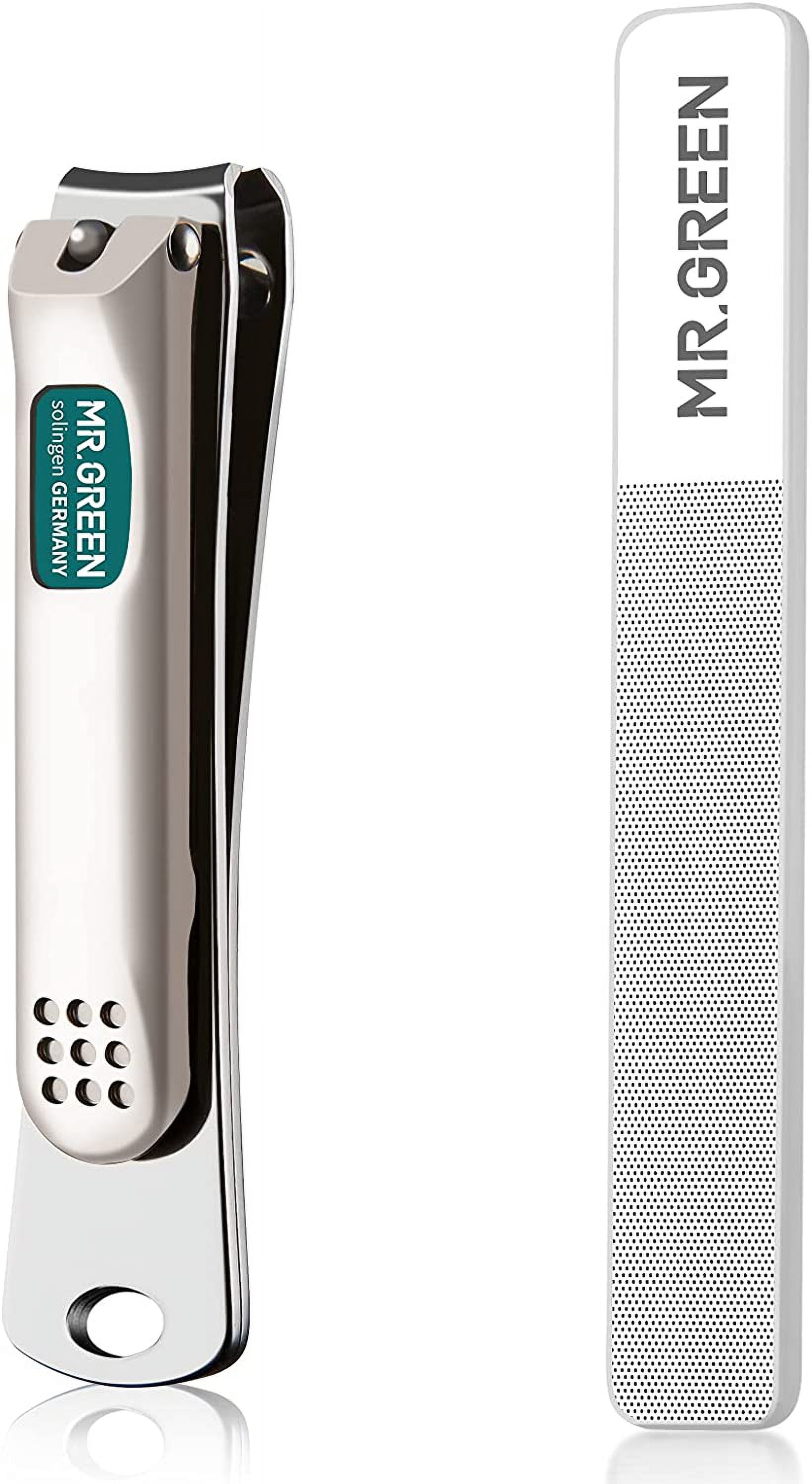 Nail Clippers Curved Blades Fingernail Cut Nippers Manicure Scissors ...