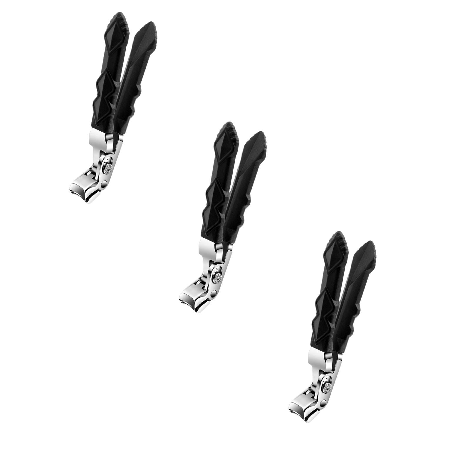 Nail Clippers,Long Handle Ergonomic Angled Head Toenail Clipper ...