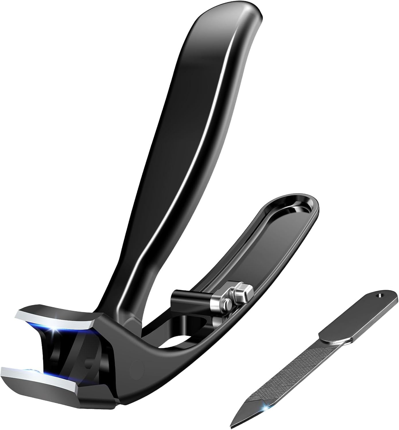 Nail Clippers for Men and Wide Jaw Fingernail Clippers, Toenail ...