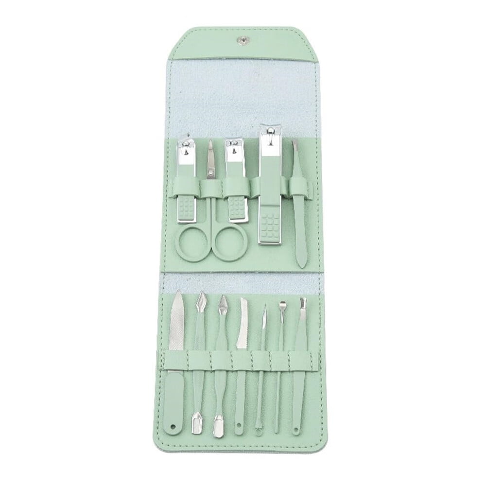 Nail Clippers Set - 12 Pieces Manicure Set Stainless Steel Sharp ...