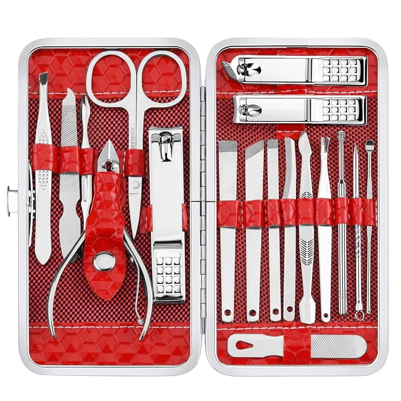 Nail Clippers Set Fingernail and Toenail Clipper Cutters, Manicure ...