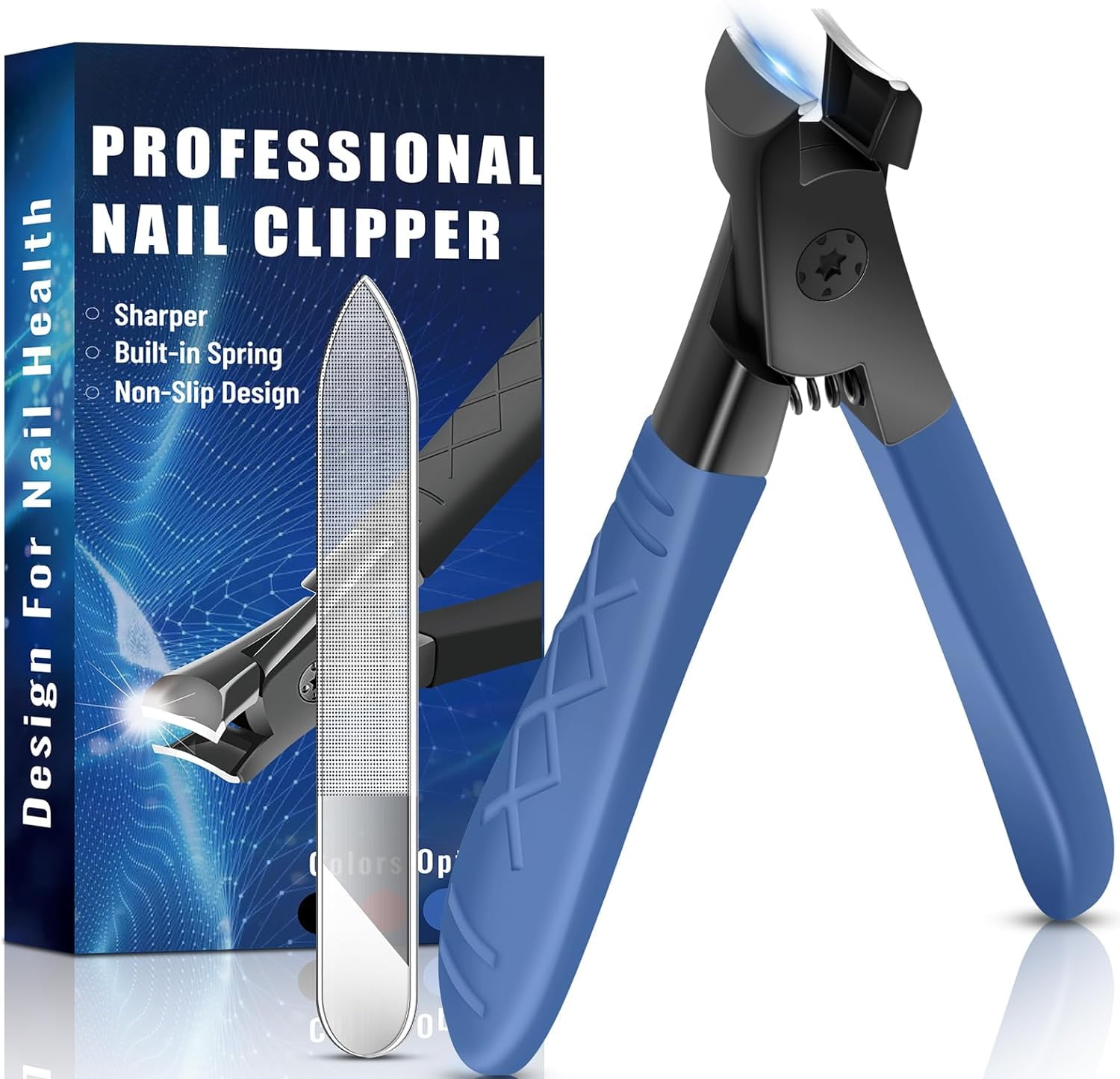 Nail Clippers for Thick Nails, Upgraded Professional Nail Clippers ...