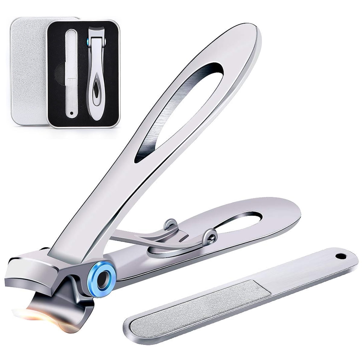 Nail Clippers for Thick Nails - Wide Jaw Opening Oversized Nail ...