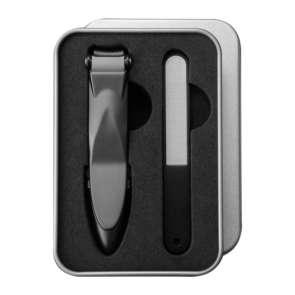 Nail Clippers with No Splash Storage Box, Fingernail Toenail Clipper ...