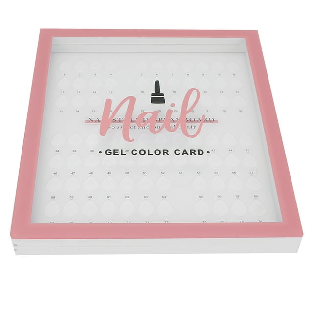 Nail Color Display Book 79 Colors Nail Art Gel Polish Display Chart ...