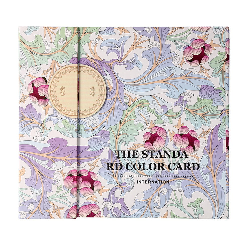 Nail Color Display Chart Book Nail Polish Gel Color Display Card Nail ...