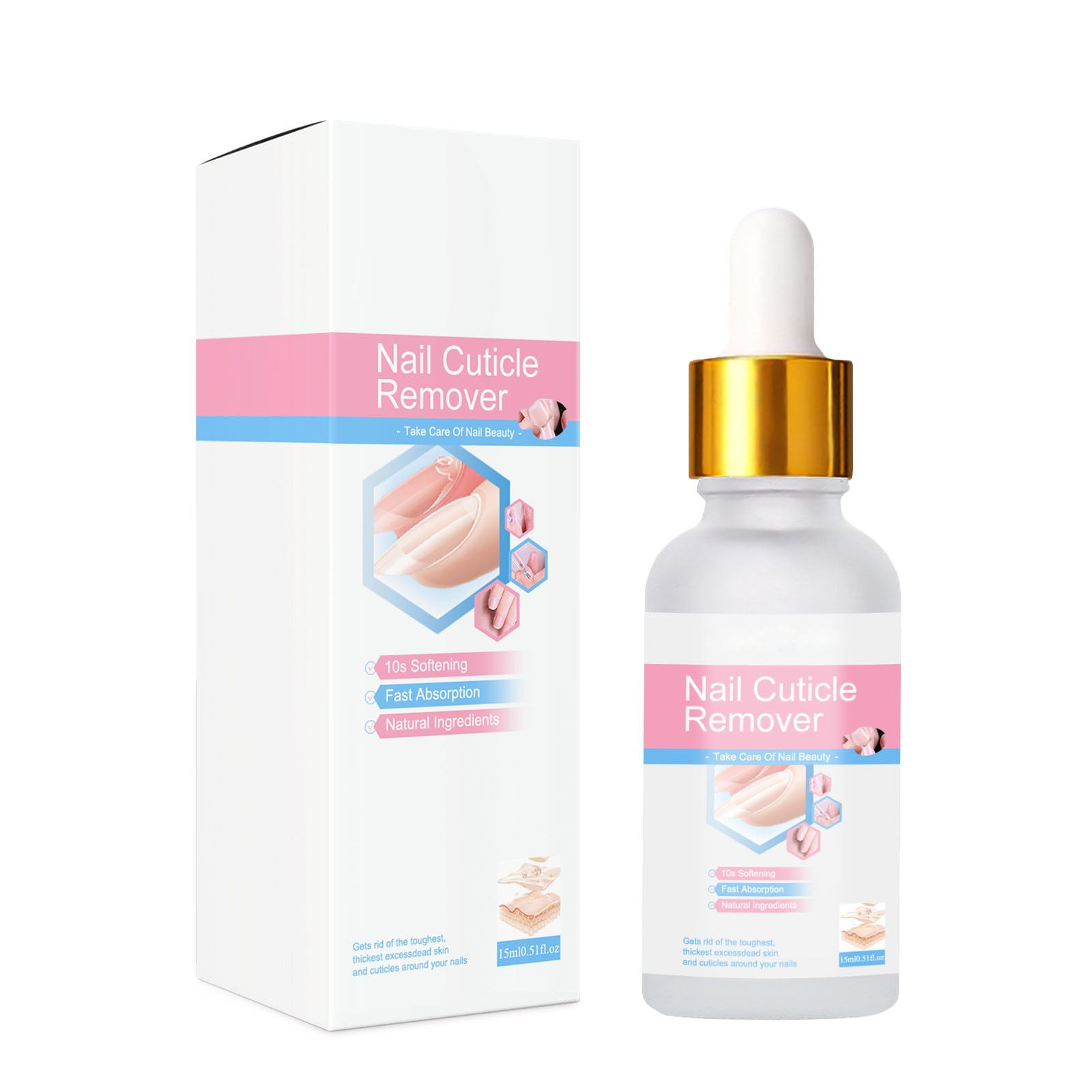 Nail and Cuticle Serum, Cuticle Oil Bottle for Nails & Dry Hands ...