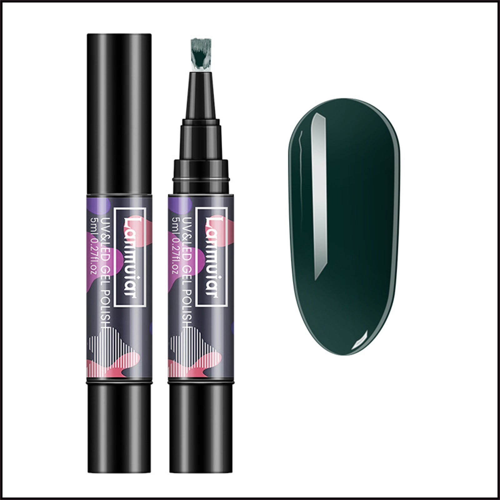 Nail Design Polish Thin Brush Gel Nail Polish Pen 5ml Flash Nail Manicure Pen, Nail Polish Nail ...