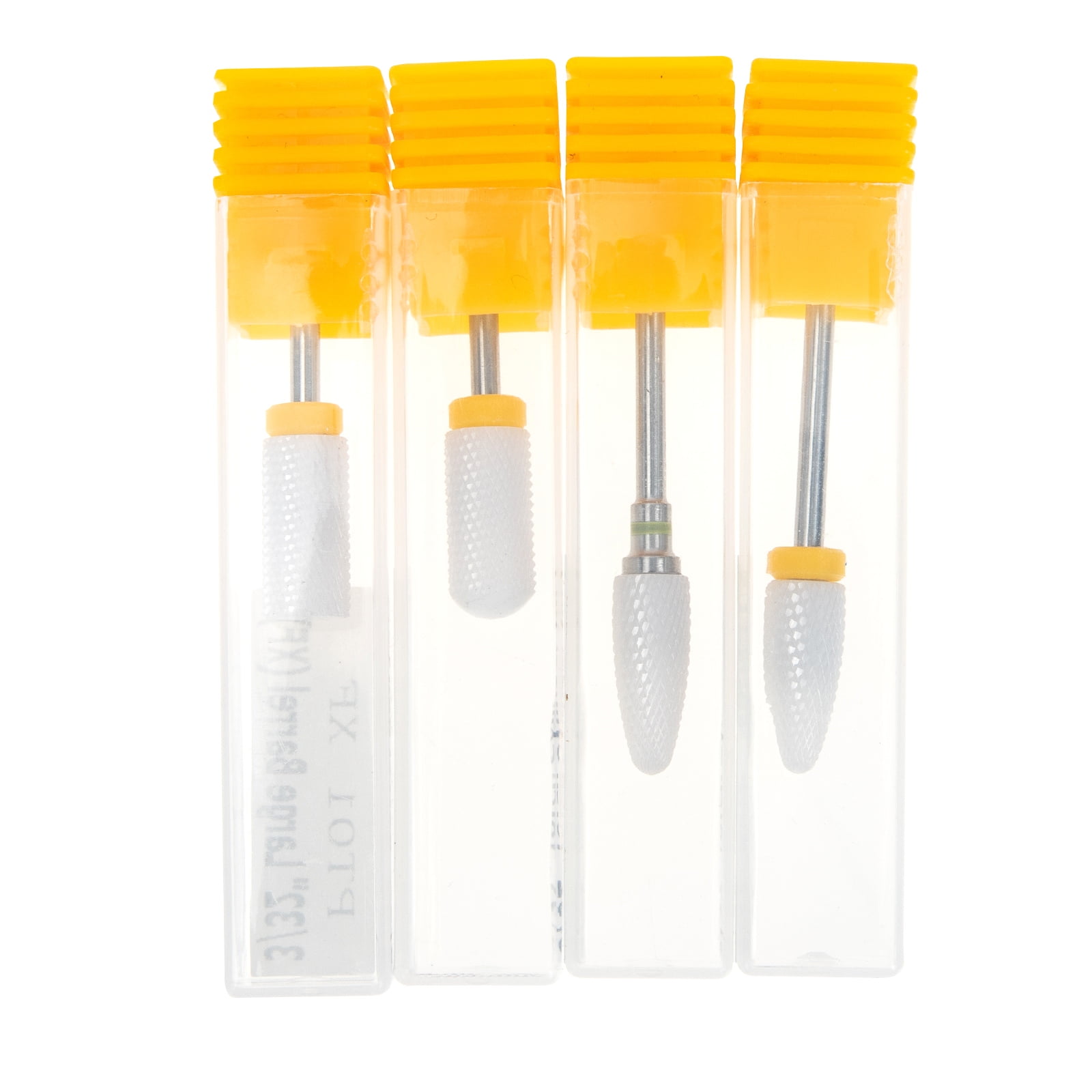 Nail Drill Bit Set Ceramic Tips Pedicure Manicure Polish - Walmart.com