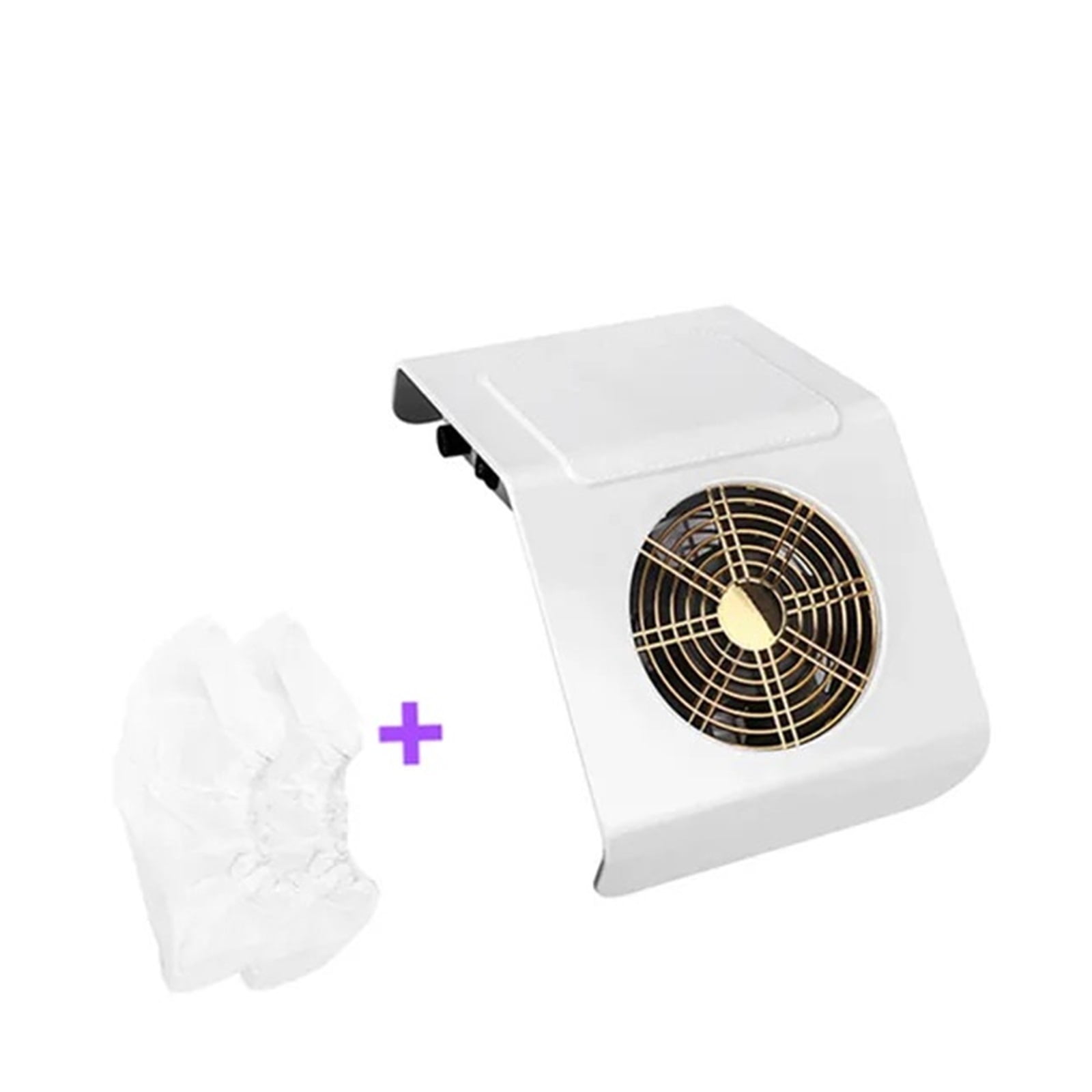 Nail Dust Collector Machine 40W With 2 Bags Nail Fan Suction Equipment ...
