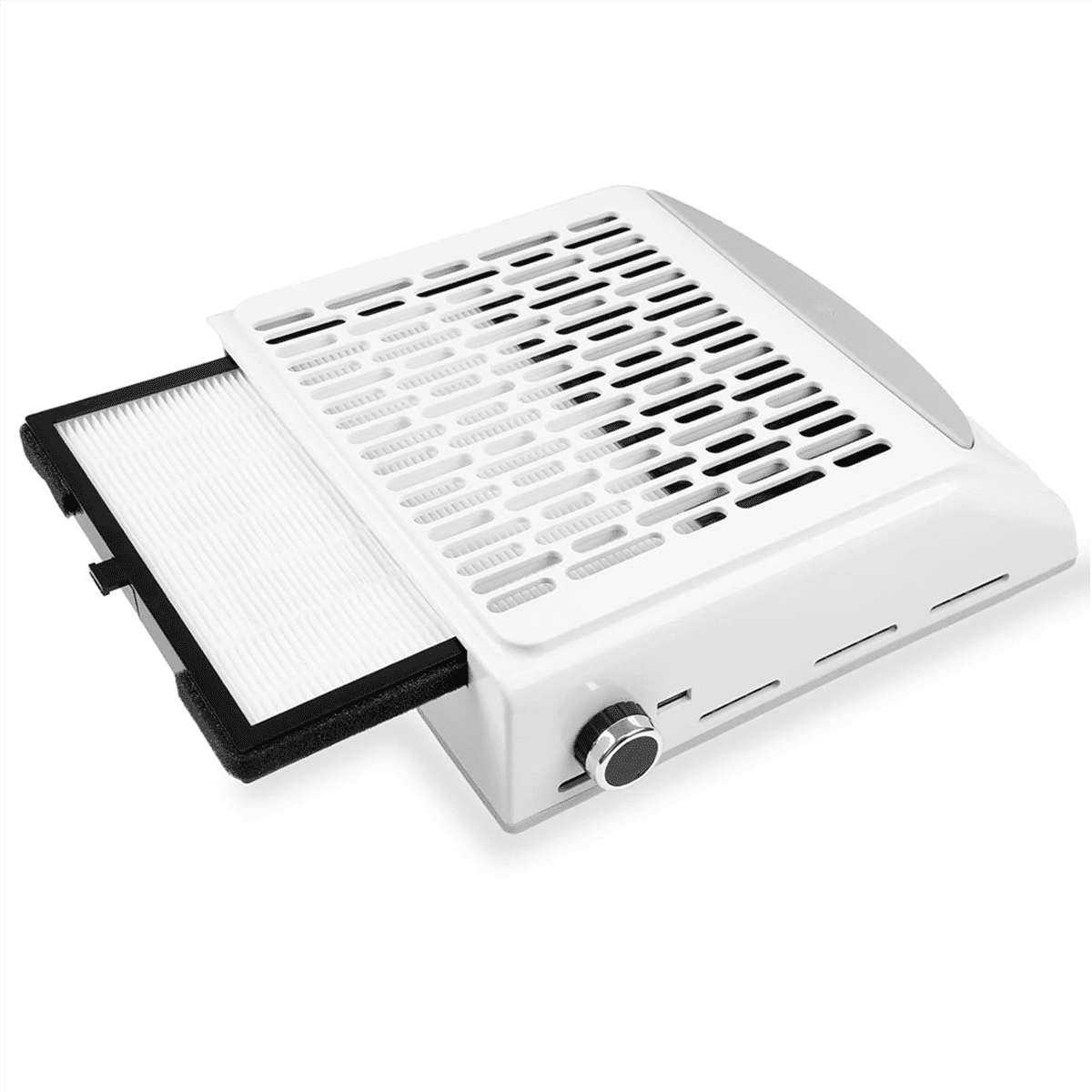 Nail Dust Collector for Manicure, 100W Extractor Vacuum Dust Collector ...